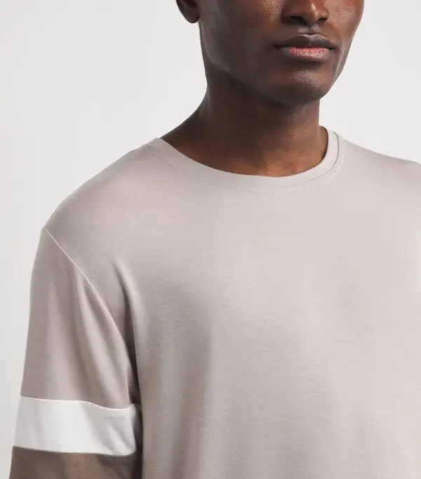 HOMEBODY Duo-panel T-shirt