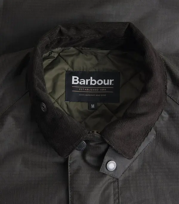 Barbour Waxed Cotton Check Beaufort Jacket