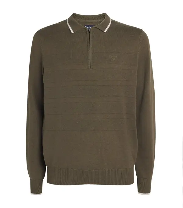 Barbour Cotton-wool Fenhill Polo Sweater