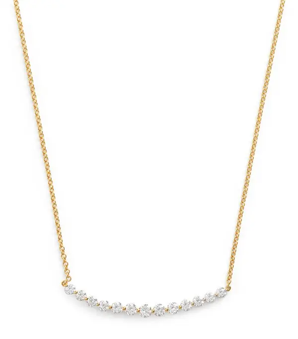 ANITA KO Zoe Diamond Necklace - Gold
