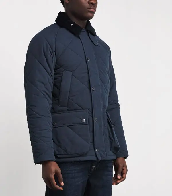 Barbour Quilted Modern Bedale Jacket - Navy