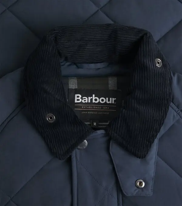 Barbour Quilted Modern Bedale Jacket - Navy