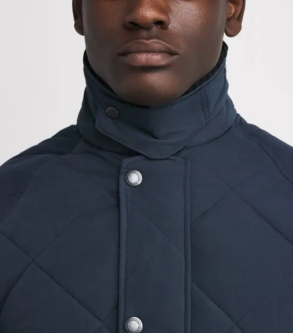 Barbour Quilted Modern Bedale Jacket - Navy