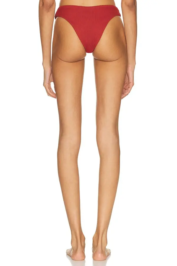 HAIGHT. Leila Ribbed Bikini Bottom