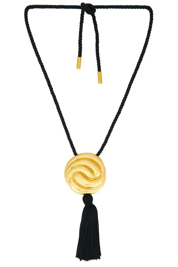 JULIETTA Hebe Necklace - Gold & Black