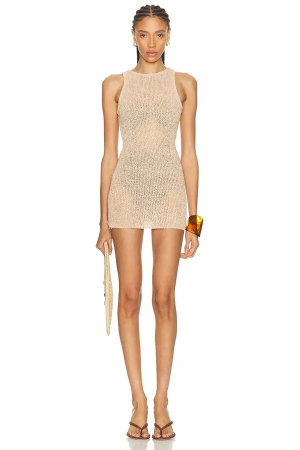 HAIGHT. Mini Pia Knit Mini Dress