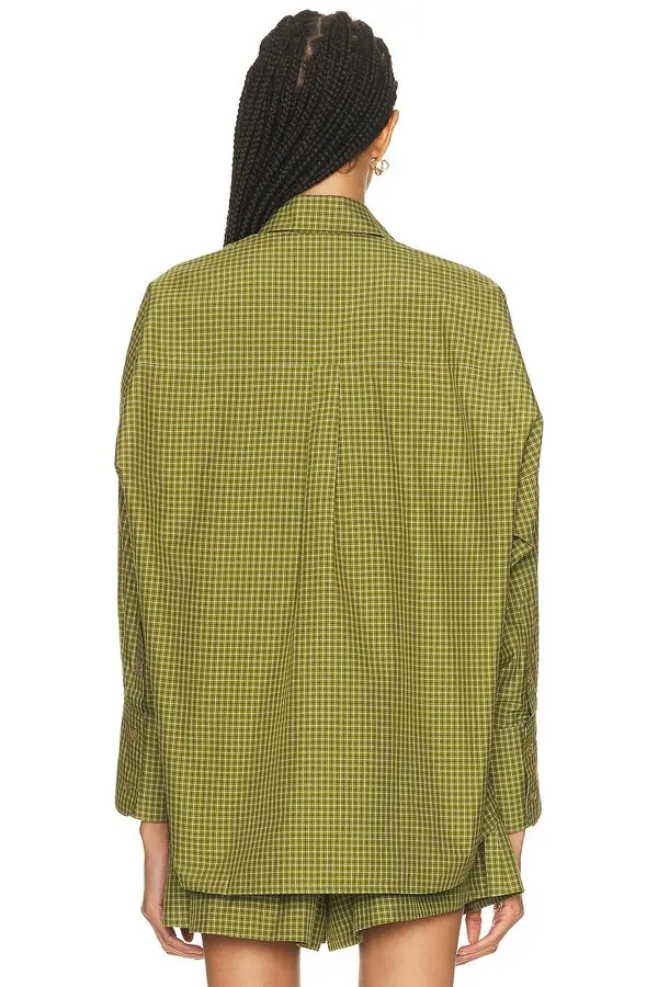 Brandon Maxwell Harvey Boyfriend Shirt
