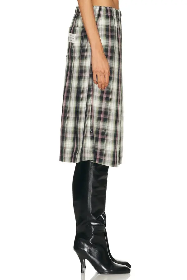 Acne Studios Izetta Check Skirt