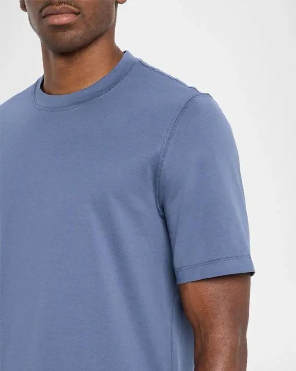 Brunello Cucinelli Cotton English Rib Half-zip Sweater - Blue