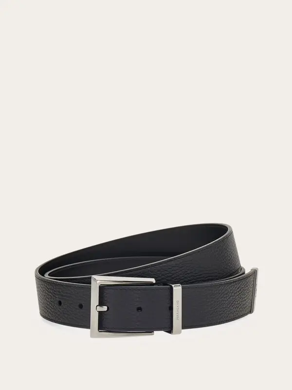 FERRAGAMO Woven Belt - Black