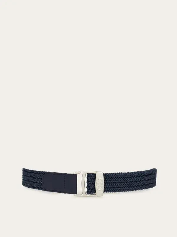 FERRAGAMO Woven Belt - Blue