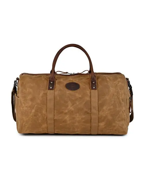TSD BRAND Hillside Tough Weather Ready Duffel - Camel