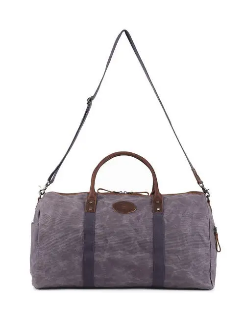 TSD BRAND Hillside Tough Weather Ready Duffel - Grey