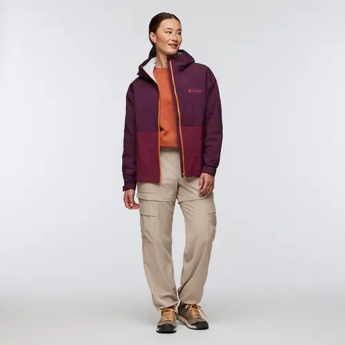 COTOPAXI Cielo Rain Jacket - Blackberry/jam
