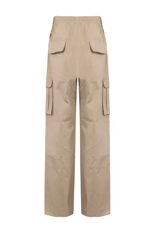 PCFG Cargo Pants With Flap Pockets - Beige