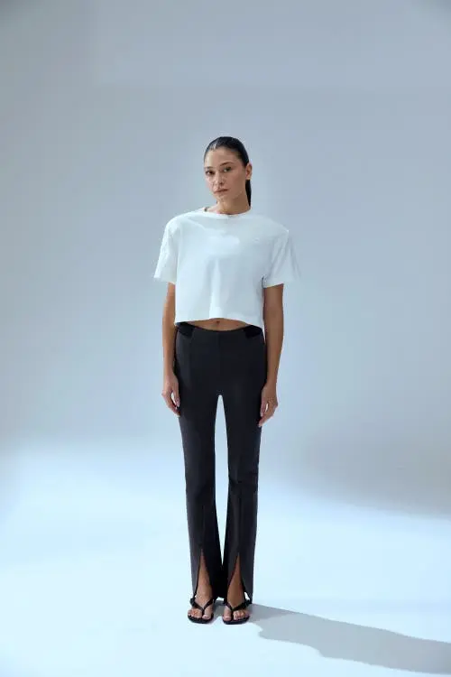 PCFG Your *itch Flare Legging - Dark Grey