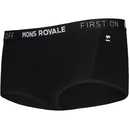 MONS ROYALE Sylvia Boyleg Underwear - Black Ii