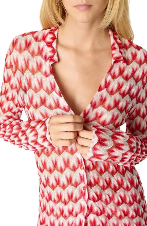 Missoni Floral Patterned Viscose Shirt
