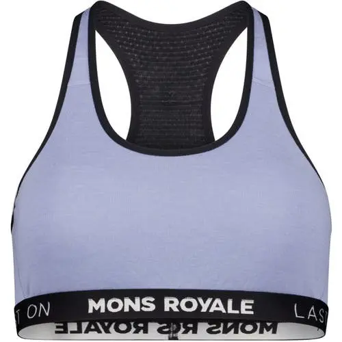 MONS ROYALE Sierra Sports Bra - Skyline/black