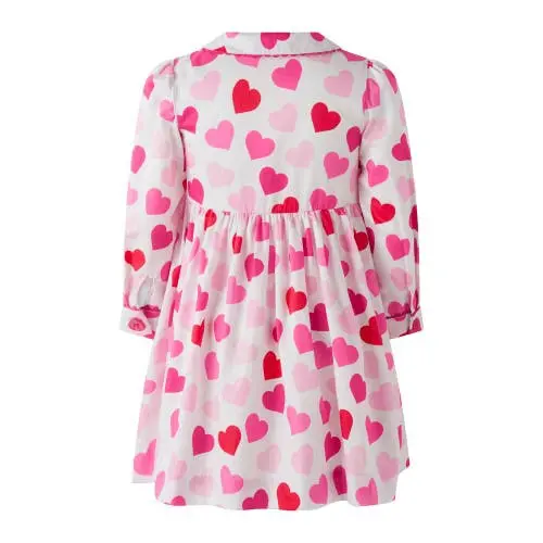 RACHEL RILEY Scatter Heart Button-front Dress