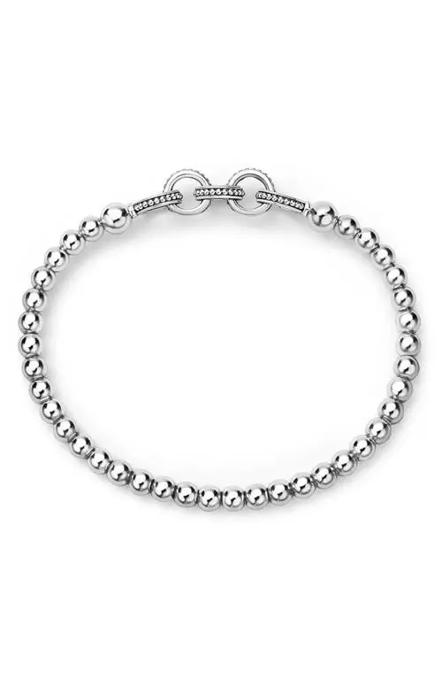 Lagos Sterling 5-ring Stretch Bracelet