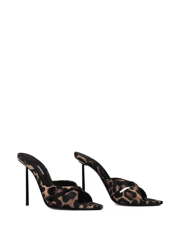 LE SILLA Shirley Leopard-print Mules