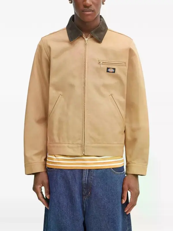 WACKO MARIA Corduroy-collar Zip-up Jacket