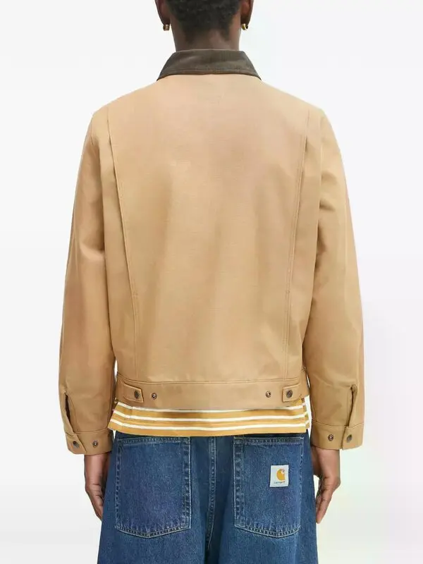 WACKO MARIA Corduroy-collar Zip-up Jacket