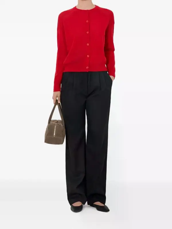 Loulou De Saison Kita Buttoned Cardigan - Red