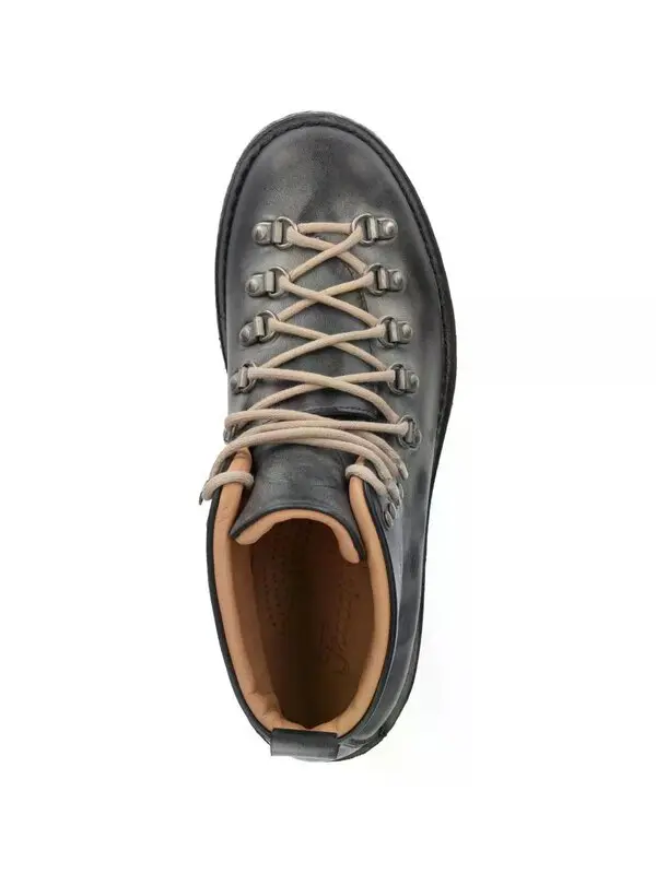 FRACAP Magnifico M120 Vintage Alfredo Hiking Boots - Black