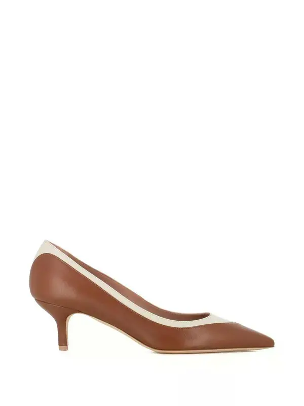 MALONE SOULIERS Pointed-toe Two-tone Pumps
