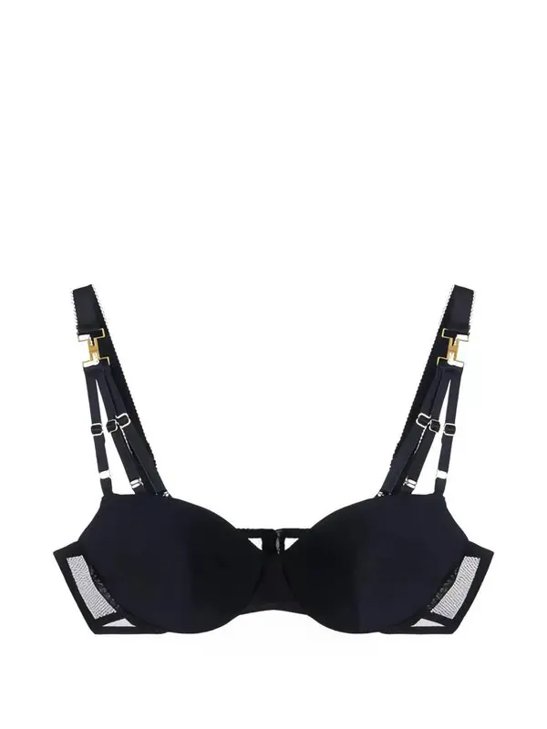 Elisabetta Franchi Elastic-straps Bra - Black