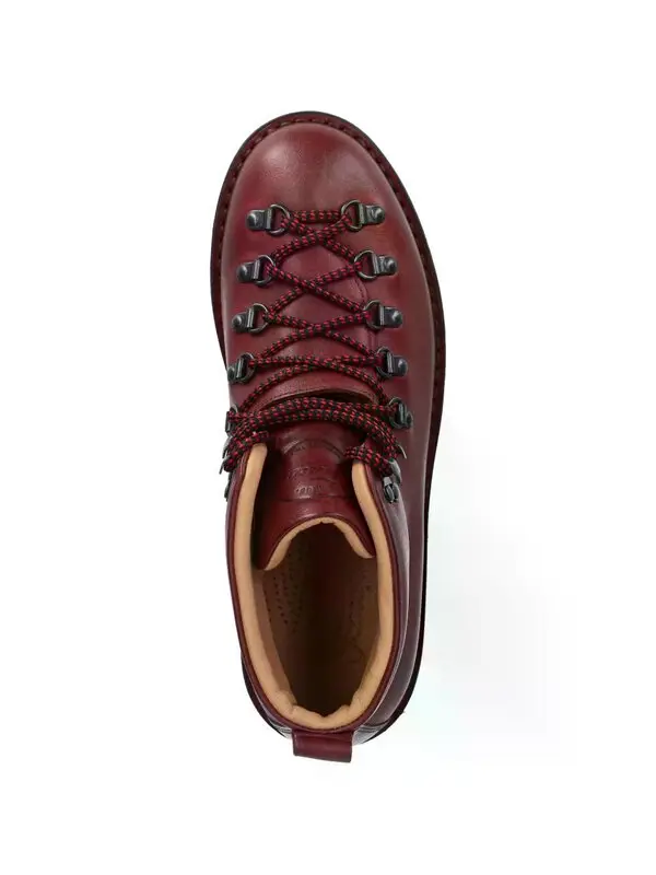 FRACAP Magnifico M120 Lace-up Boots - Red