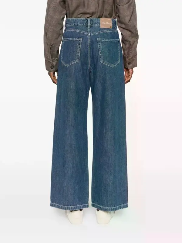 Max Mara Zeus Wide Leg Jeans