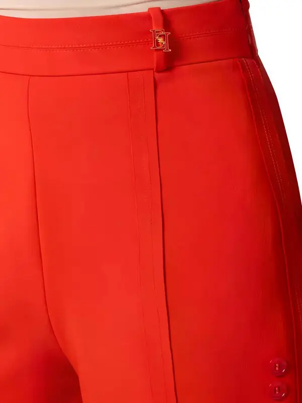 Elisabetta Franchi Logo Detail Shorts