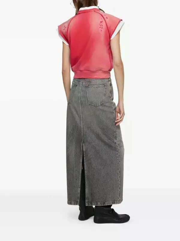 Acne Studios Panelled Midi Skirt
