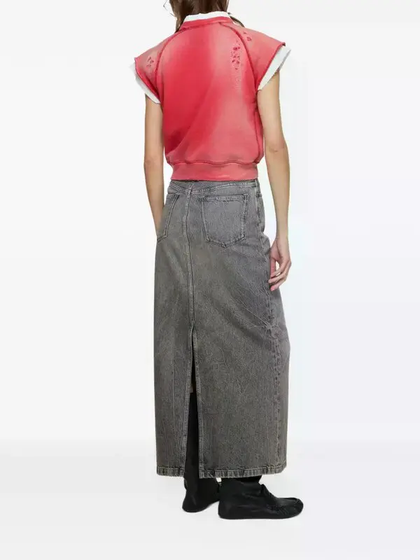 Acne Studios Panelled Midi Skirt