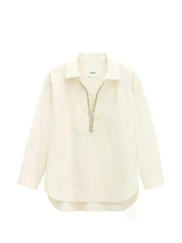 Ba&sh Embellished Shirt - Neutrals