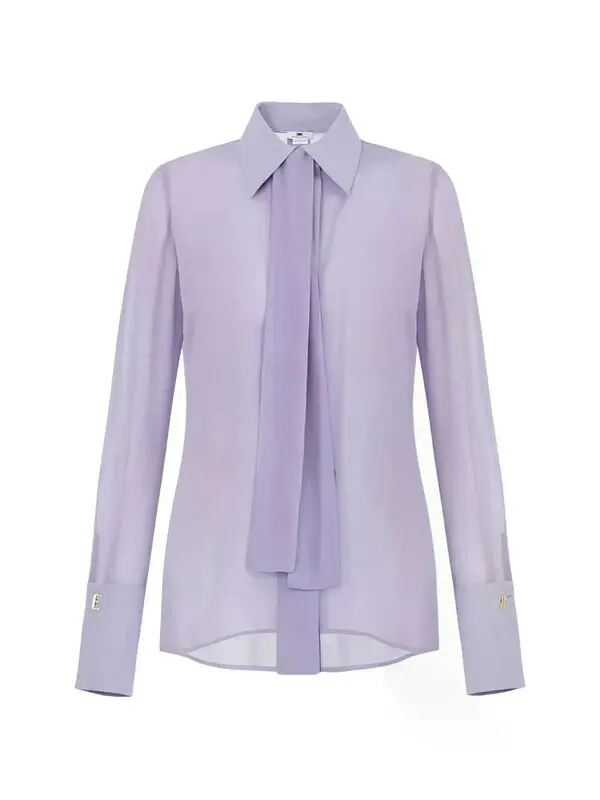 Elisabetta Franchi Cufflink Blouse