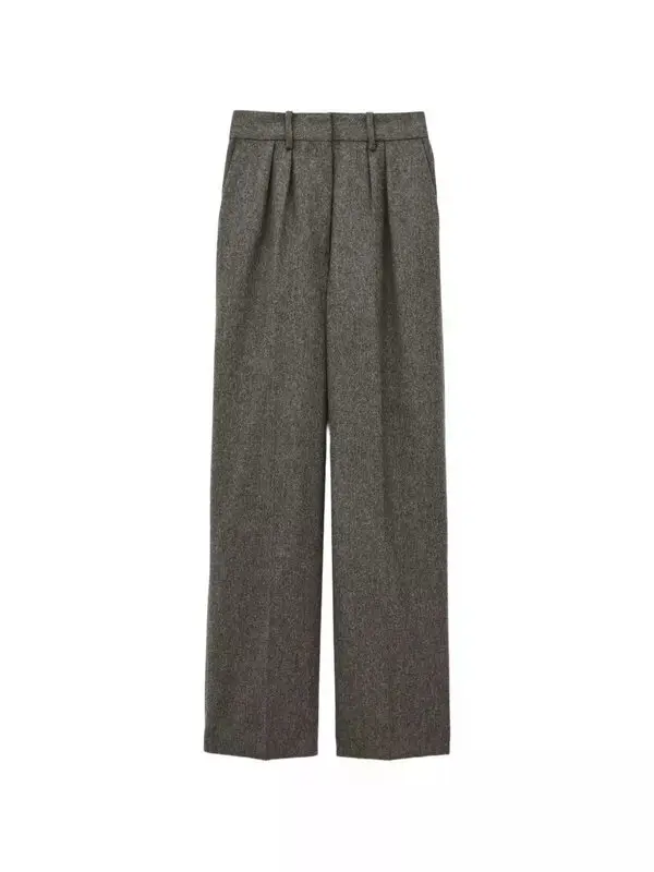 Ba&sh Wani Pleated Trousers - Grey