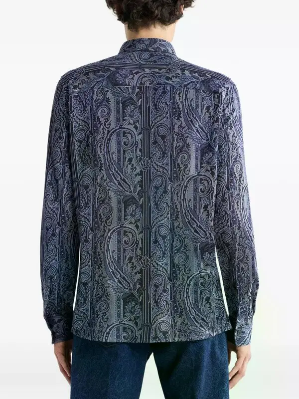 Etro Buttoned Paisley Shirt