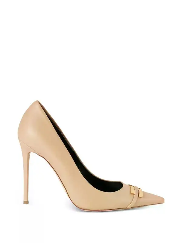 Elisabetta Franchi Logo Detail Stiletto Pumps