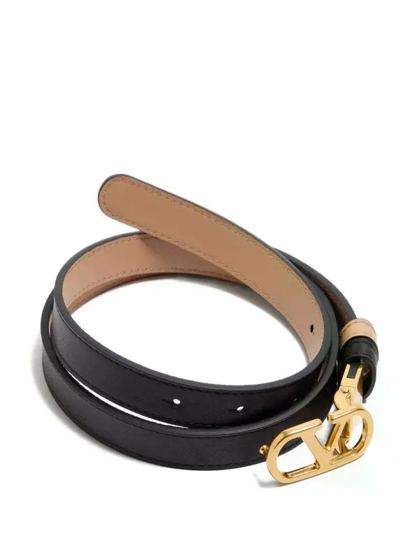 Valentino Garavani Vlogo Reversible Belt - Black