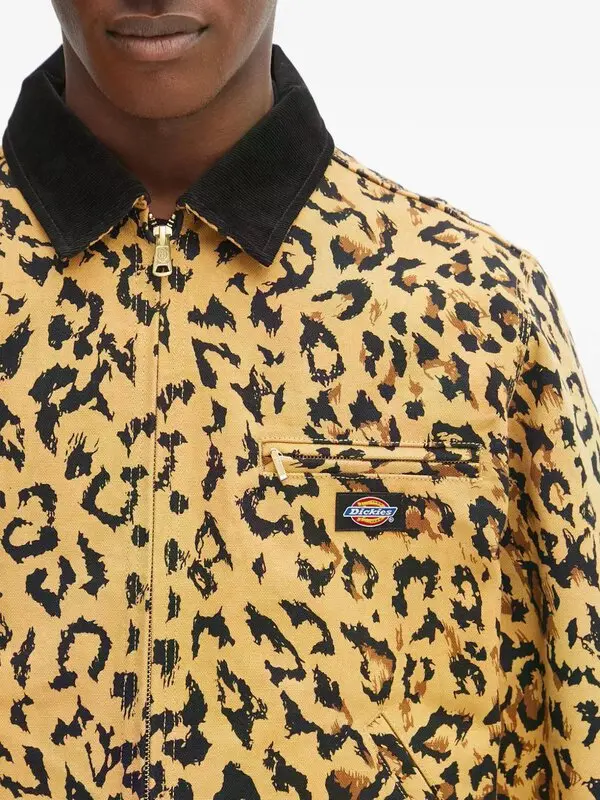 WACKO MARIA X Dickies Animal-print Corduroy Jacket - Neutrals