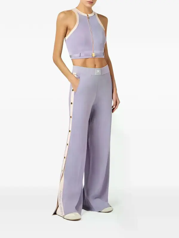 Elisabetta Franchi Wide Leg Trousers
