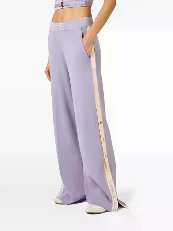 Elisabetta Franchi Wide Leg Trousers
