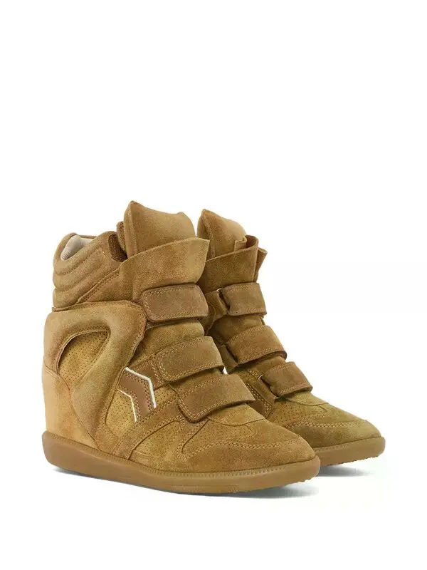 Isabel Marant Étoile Bekett Wedge Sneakers - Brown
