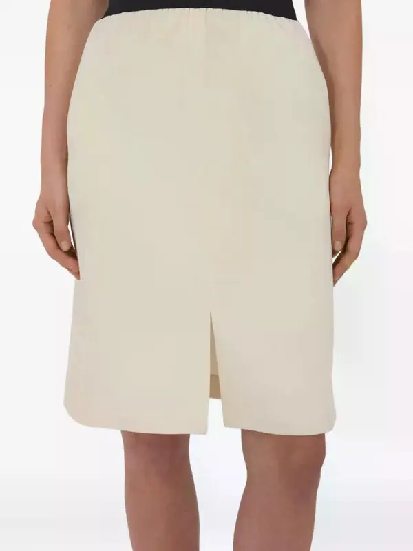 Loulou De Saison Lima Elasticated-waist Skirt - Neutrals