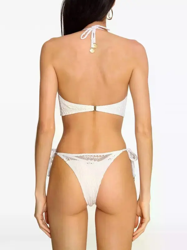 AMIR SLAMA Cut-out Tie Swimsuit