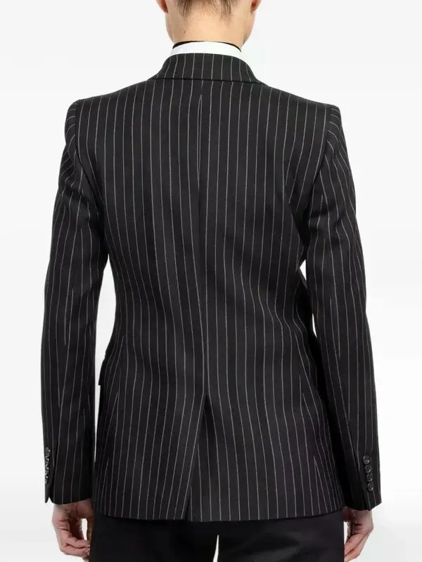 NILI LOTAN Pinstripe Tailored Blazer
